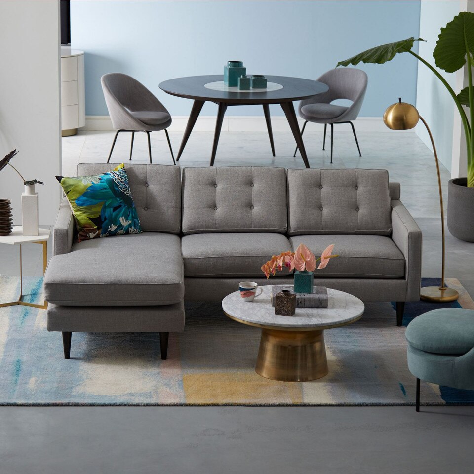Drake Reversible Modular Sofa 218 Cm West Elm Australia